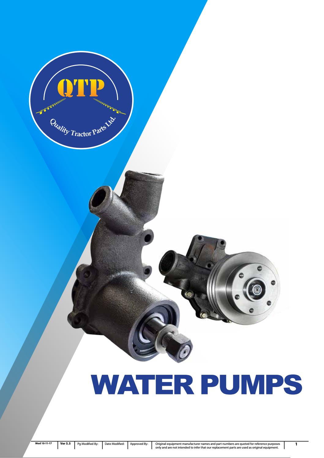 QTP Water pumps by Quality Tractor Parts - Issuu