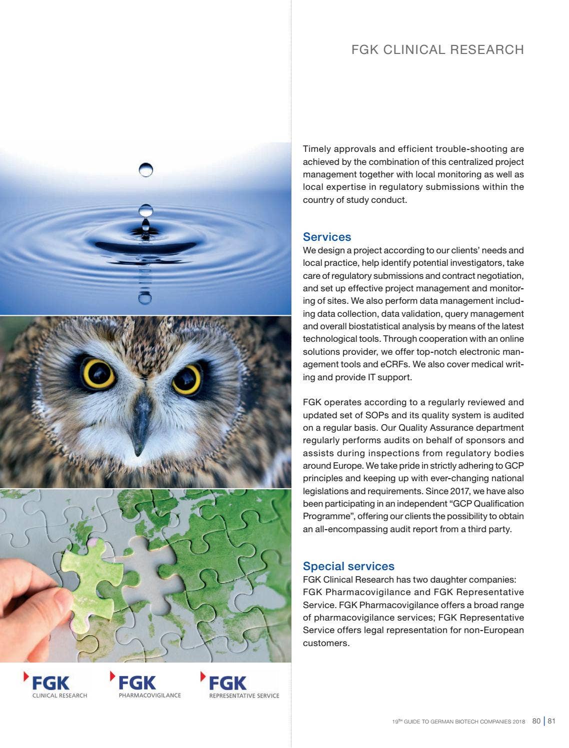 19th Guide to German Biotech Companies 2018 by BIOCOM Interrelations ...