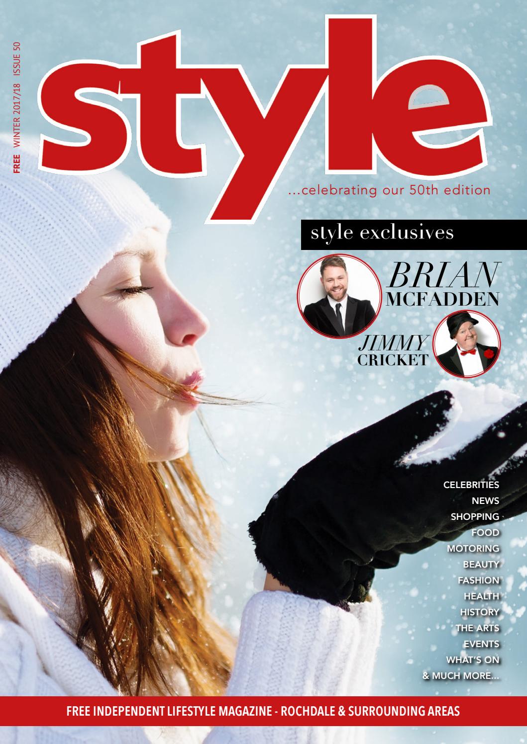 Style Magazine winter 2017-18 - 50th edition by Rochdale Style - Issuu