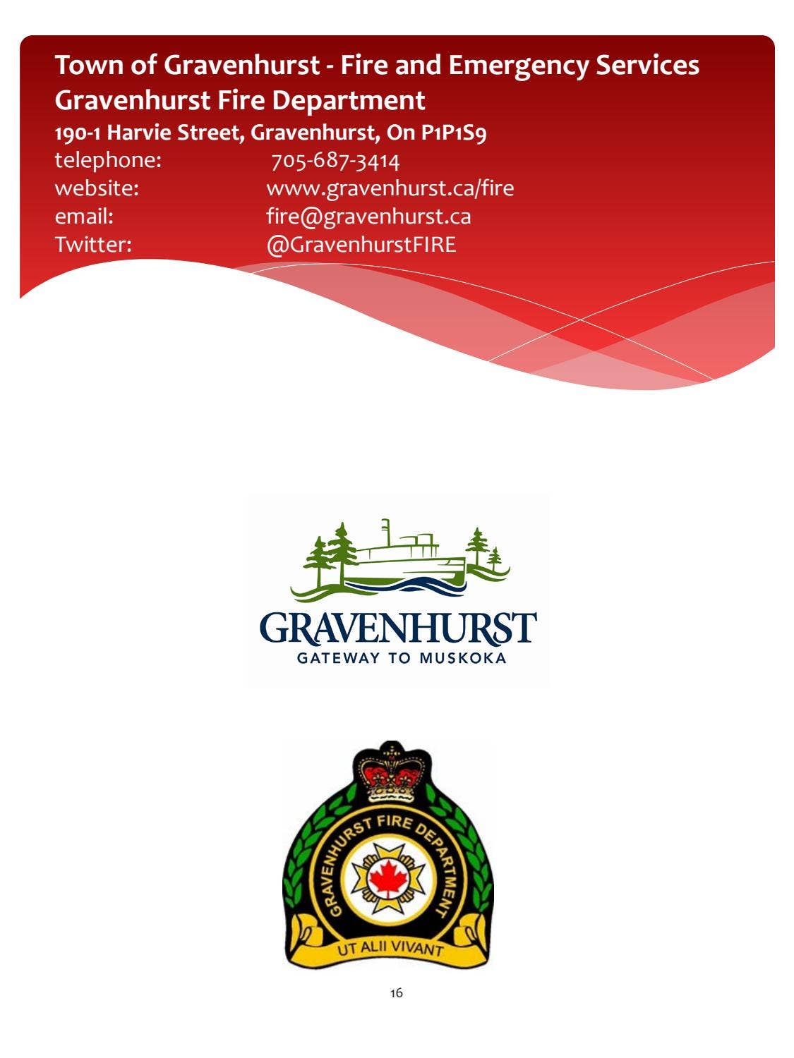 Applicant Information Guide- Gravenhurst Fire Dpt. by Town of ...