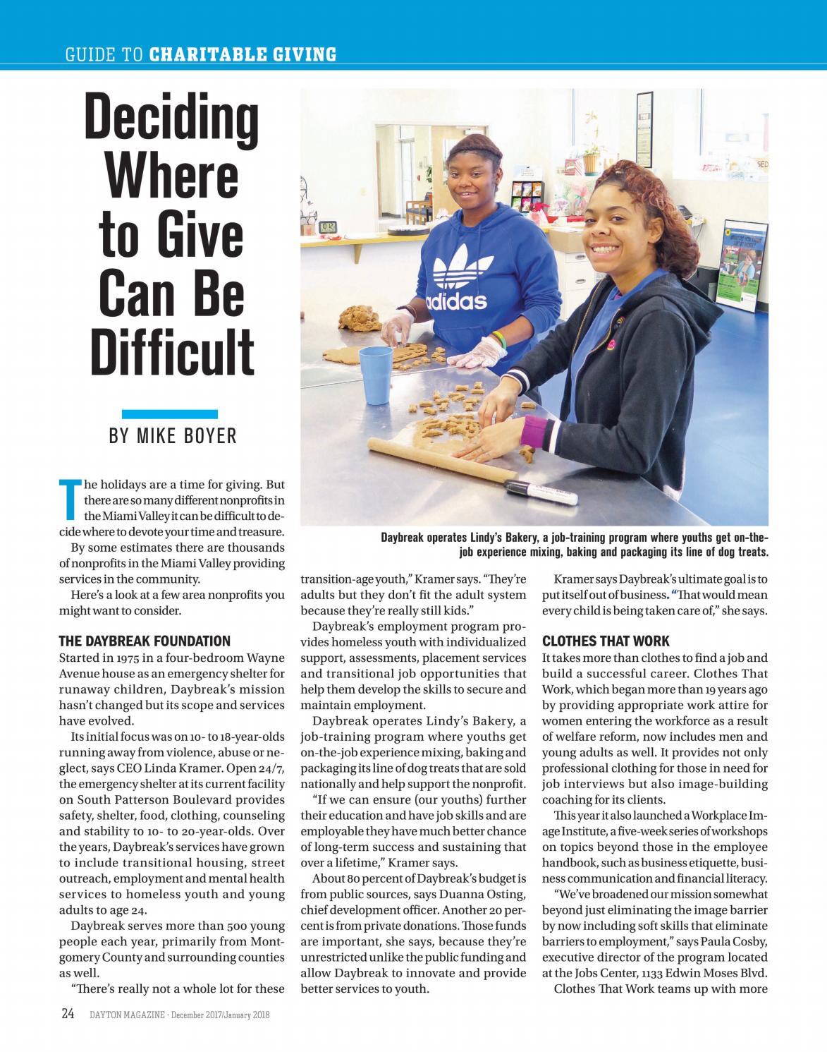 Guide to Charitable Giving by Cincy Magazine - Issuu