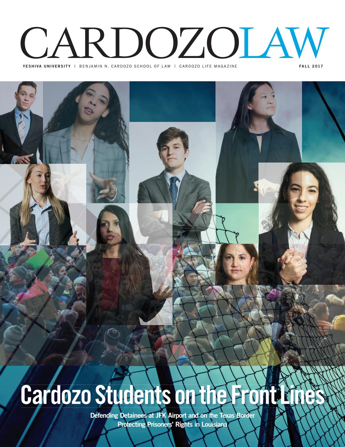 Cardozo Life 2017 by Cardozo School of Law - Issuu