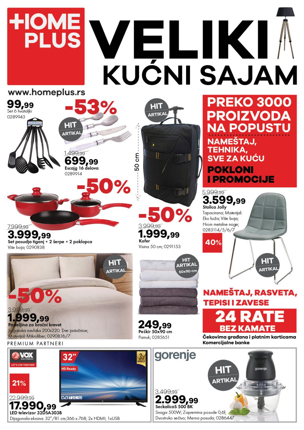 Homeplus katalog veliki kucni sajam od 01.-23.11.2017. by Catalog.rs ...