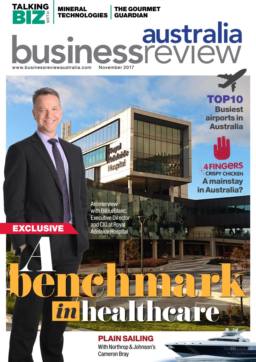 Business Review Australia - November 2017 by Business Chief ANZ - Issuu