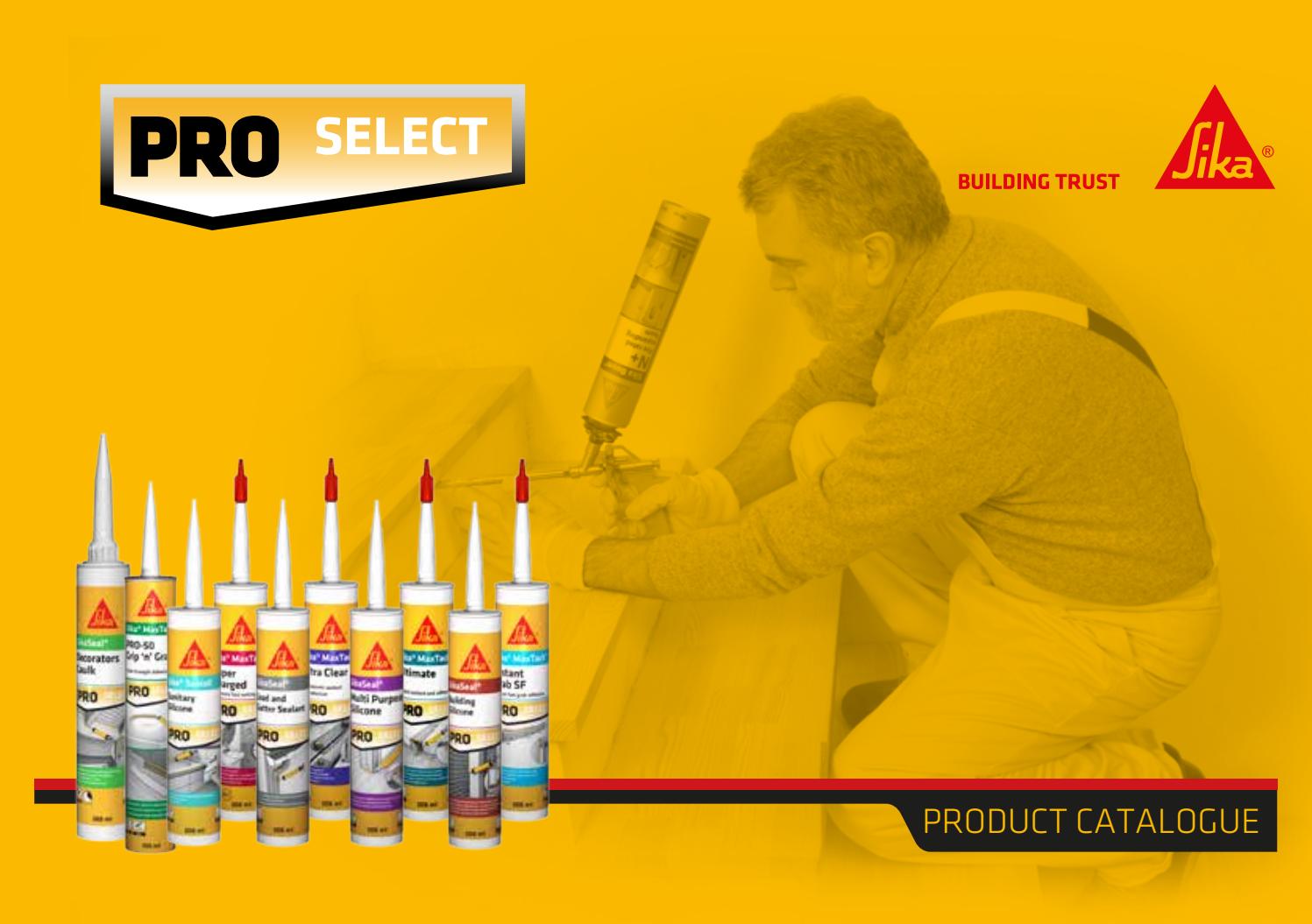 Sika pro select a5 landscape leaflet by Sika Everbuild - Issuu