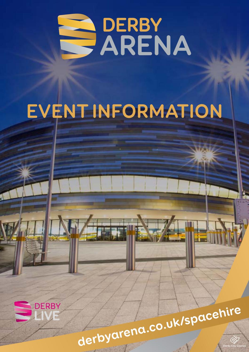 Derby arena event opportunities by Derby LIVE - Issuu