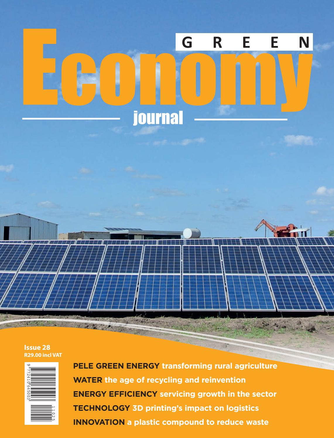 Green economy journal issue 28 by Green Economy Media - Issuu