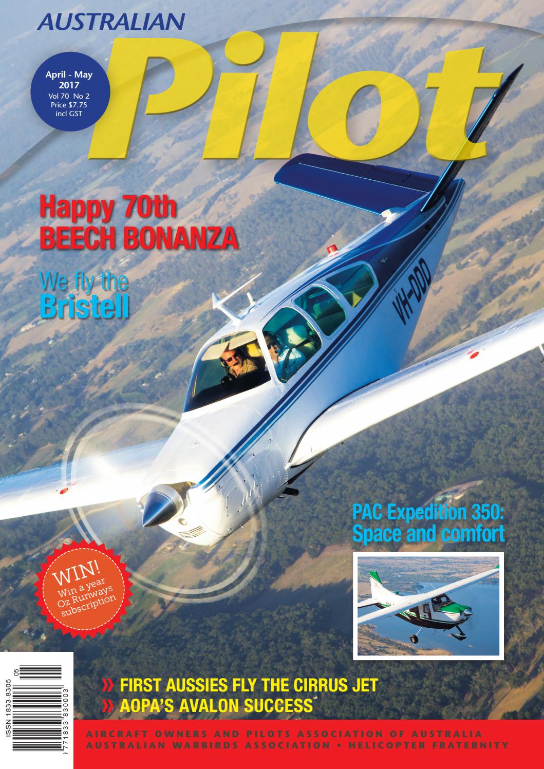 Australian PILOT Magazine Apr-May 2017 by AOPA Australia - Issuu