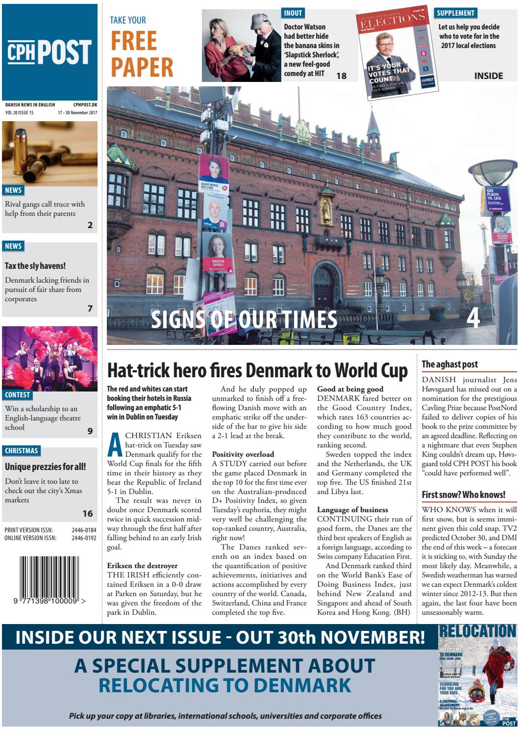 The Copenhagen Post, November 17 - 30 by The Copenhagen Post - Issuu