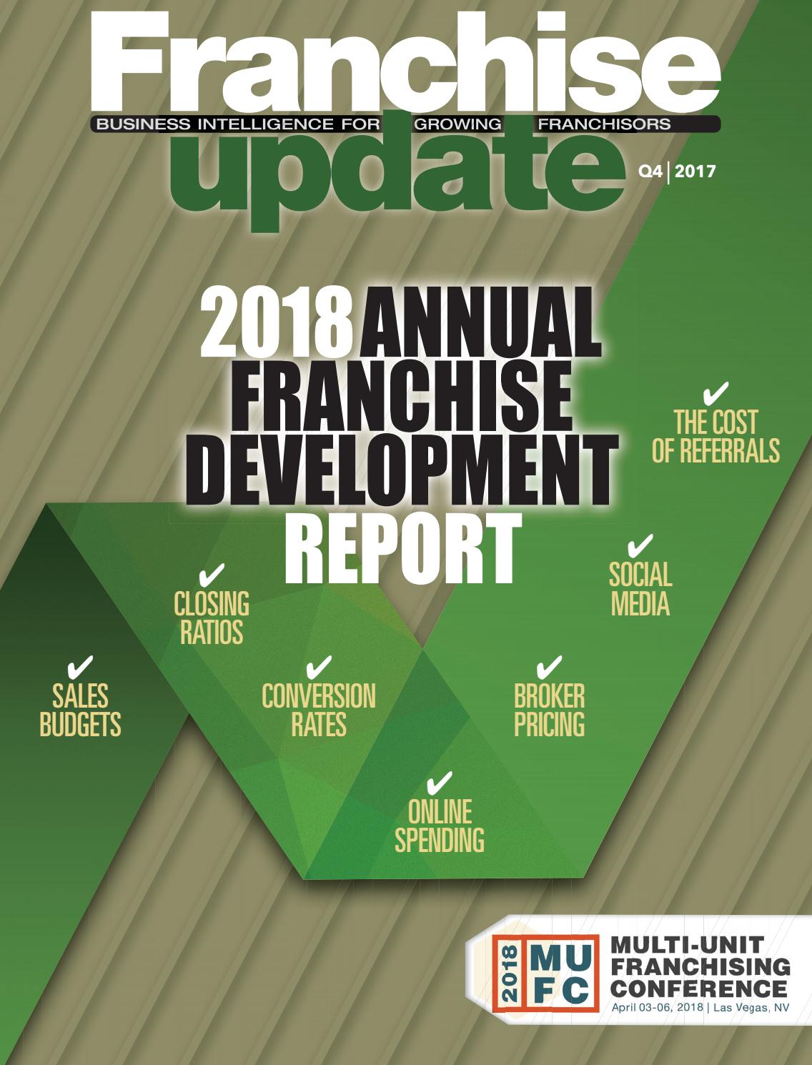 Franchise Update Magazine - Issue IV, 2017 by Franchise Update Media ...