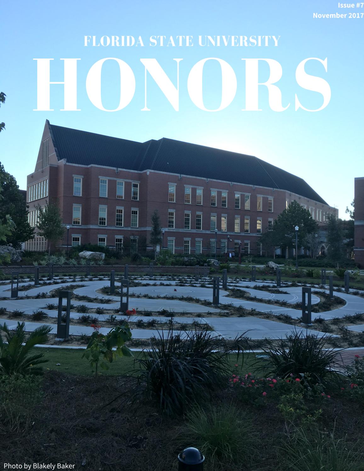 FSU Honors Newsletter November 2017 by Honors Student Association at ...