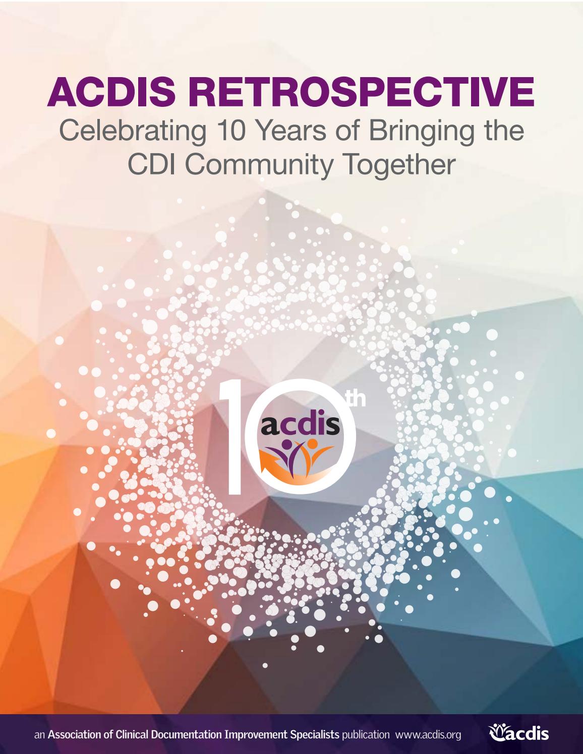 ACDIS Turns 10 by ACDIS - Issuu
