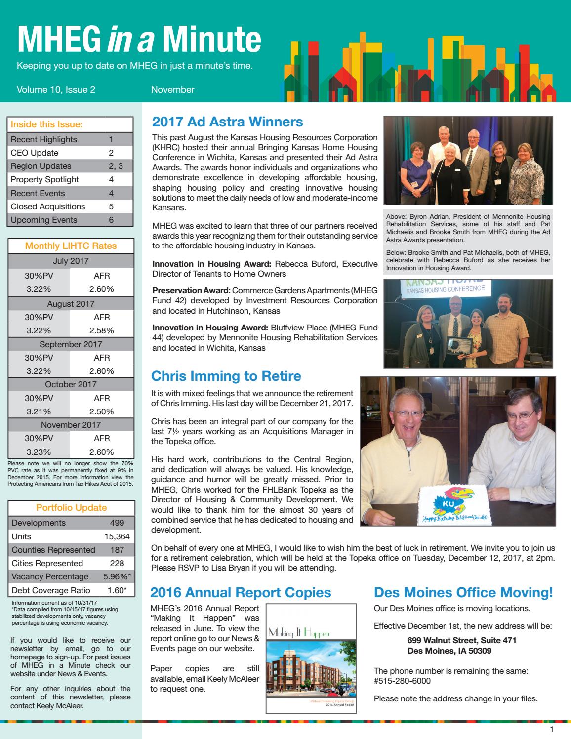 2017 nov mheg newsletter by MHEGINC - Issuu