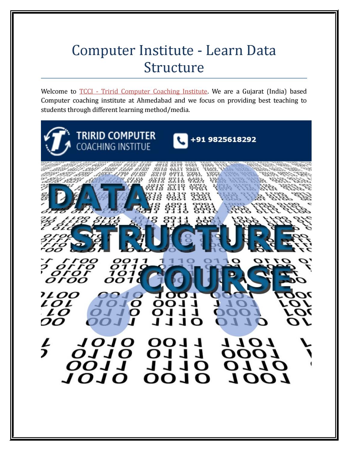 Computer institute learn data structure by Rosario Riley - Issuu