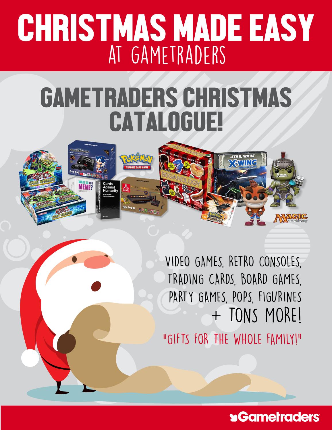 Gametraders Christmas Catalogue! by Gametraders - Publishing - Issuu