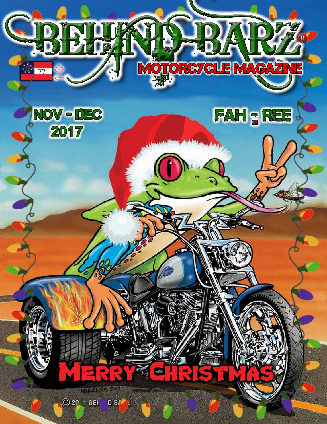 Behind Barz Motorcycle Mag NovDec2017 by Behind Barz Motorcycle Mag - Issuu