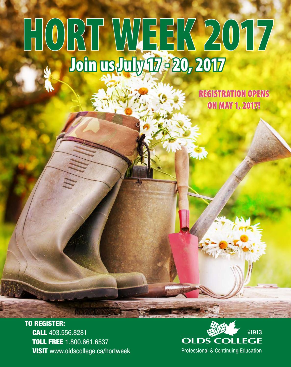 Hort Week 2017 by Olds College of Agriculture & Technology - Issuu