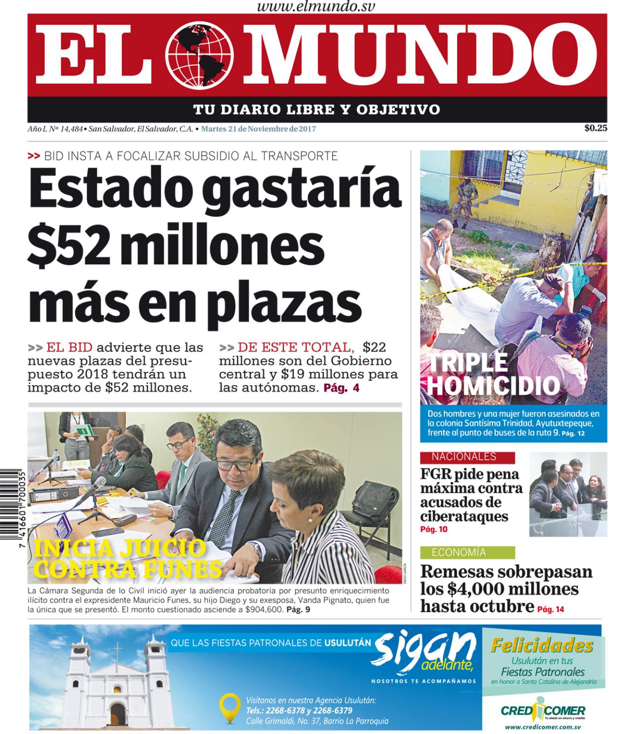 Mundo211117 by Diario El Mundo - Issuu