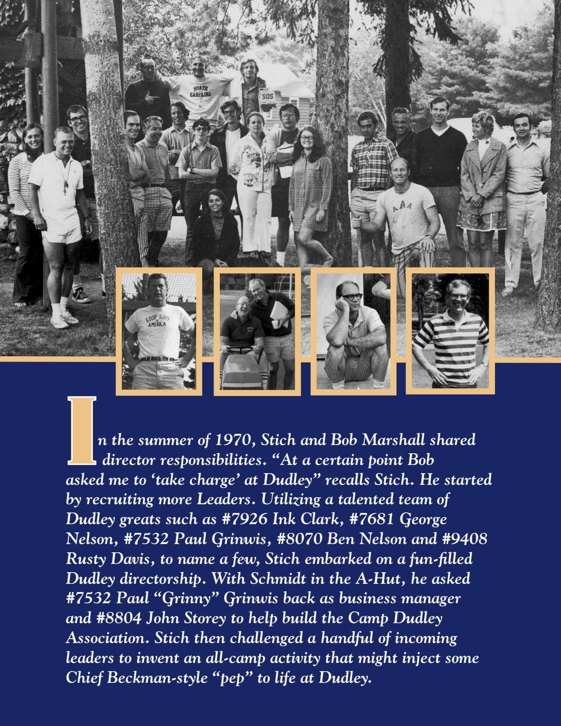 Camp Dudley Storyboard History 3 by Camp Dudley - Issuu