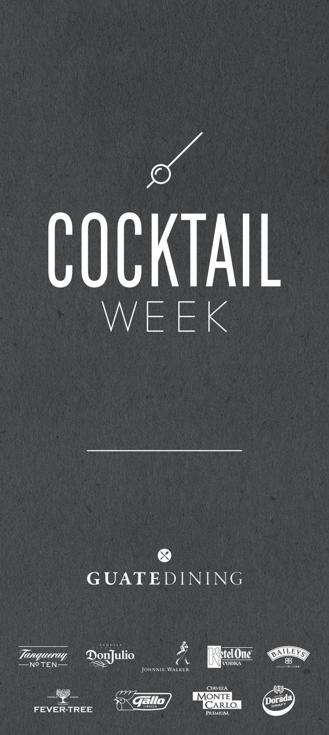 Clio's Cocktail Week 2017 by GuateDining - Issuu