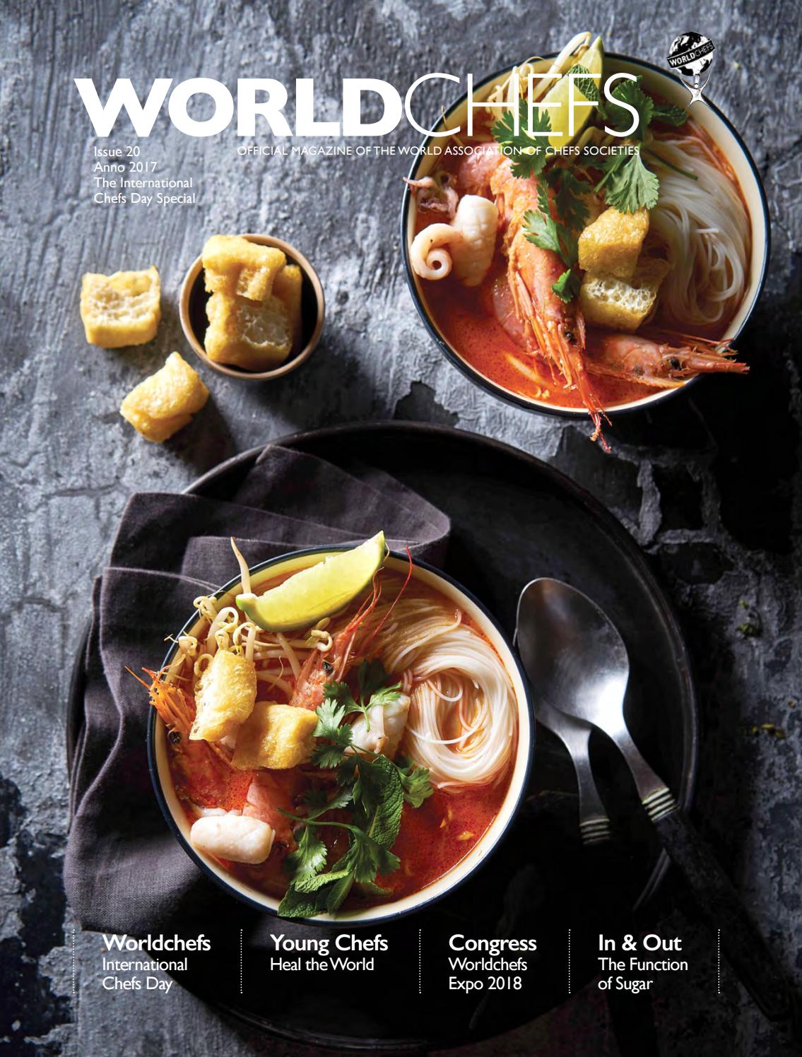 Worldchefs magazine issue 20 by World Association of Chefs' Societies ...