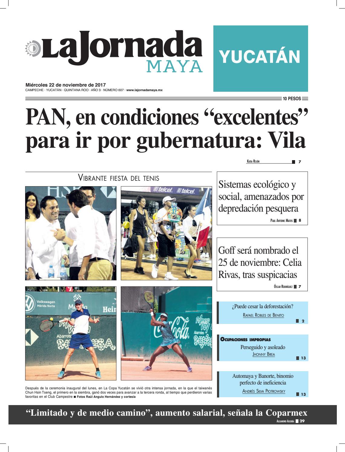 La Jornada Maya · miércoles 22 de noviembre de 2017 by La Jornada Maya ...
