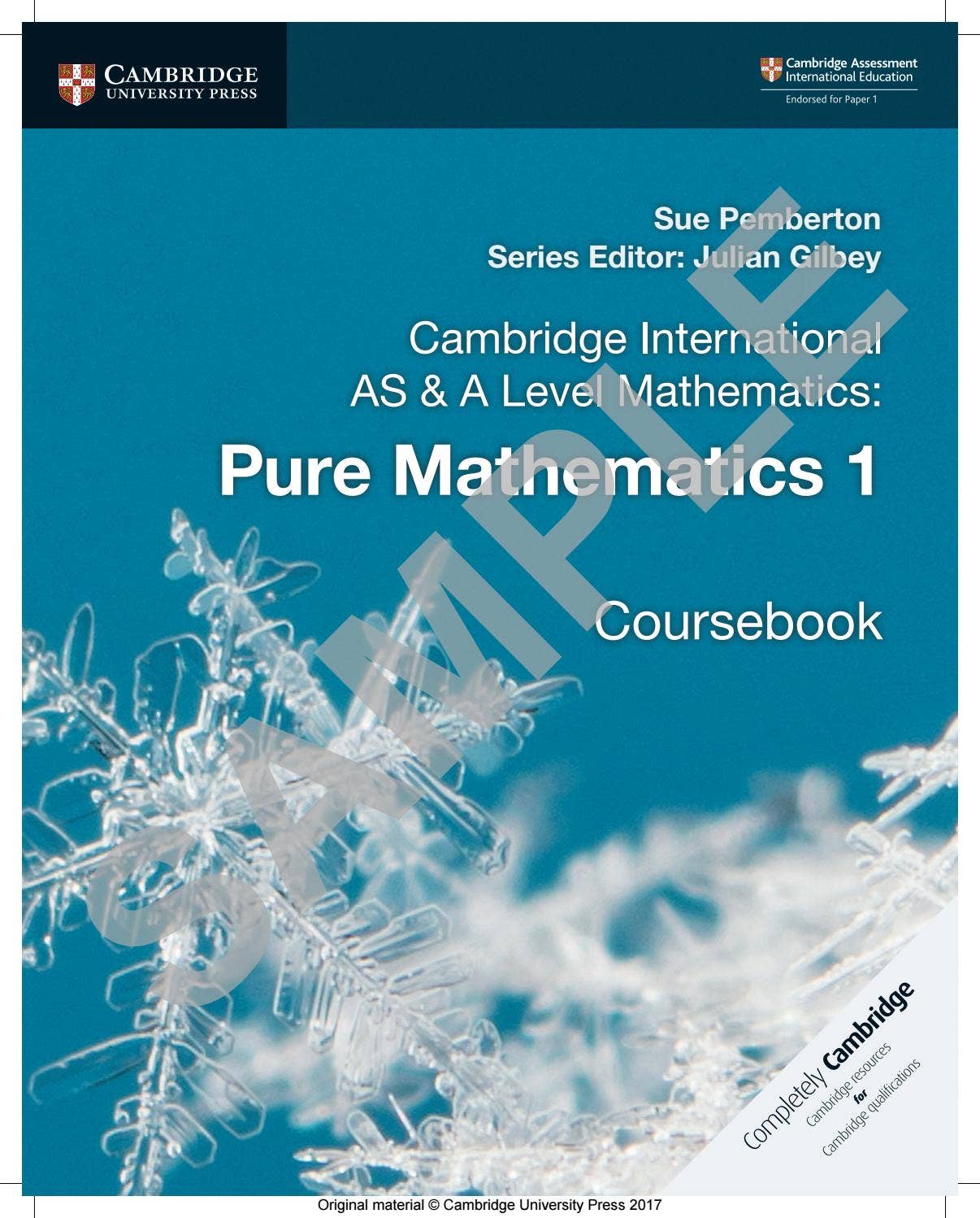 Preview Cambridge International AS and A Level Pure Mathematics 1 ...