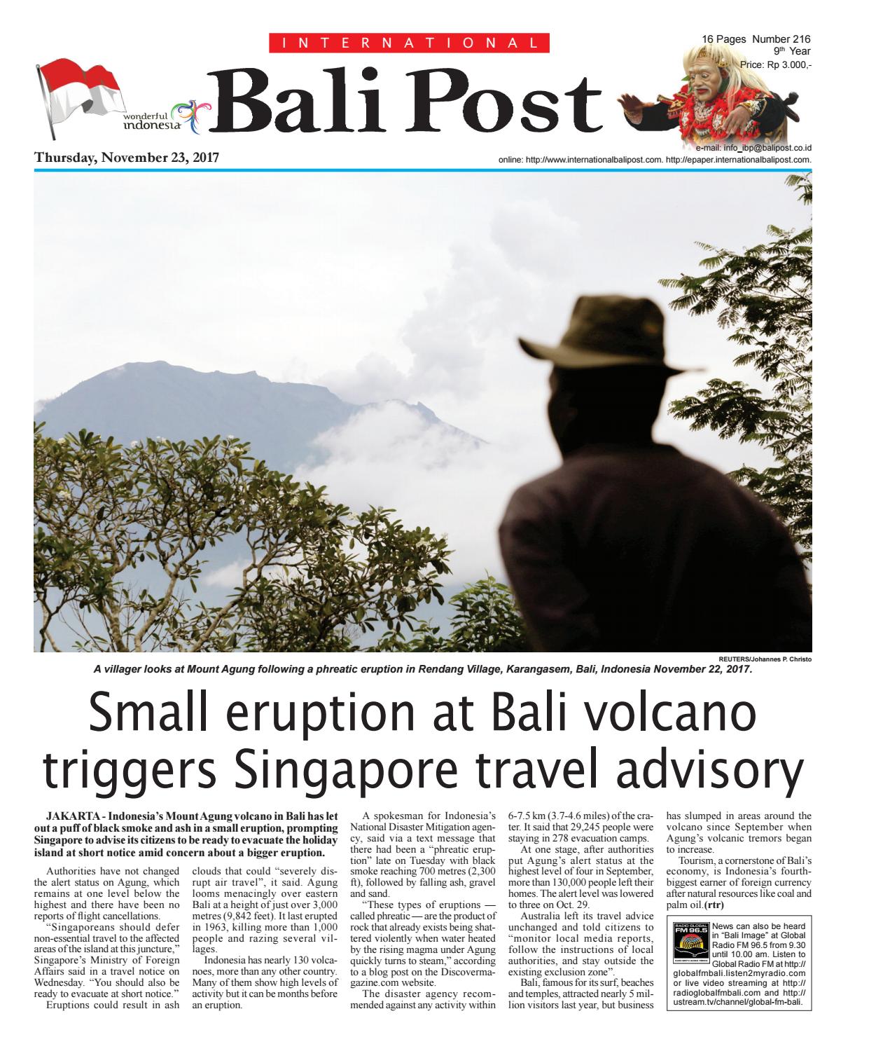 Edition Thursday,November 23, 2017 | International Bali Post by e-Paper ...