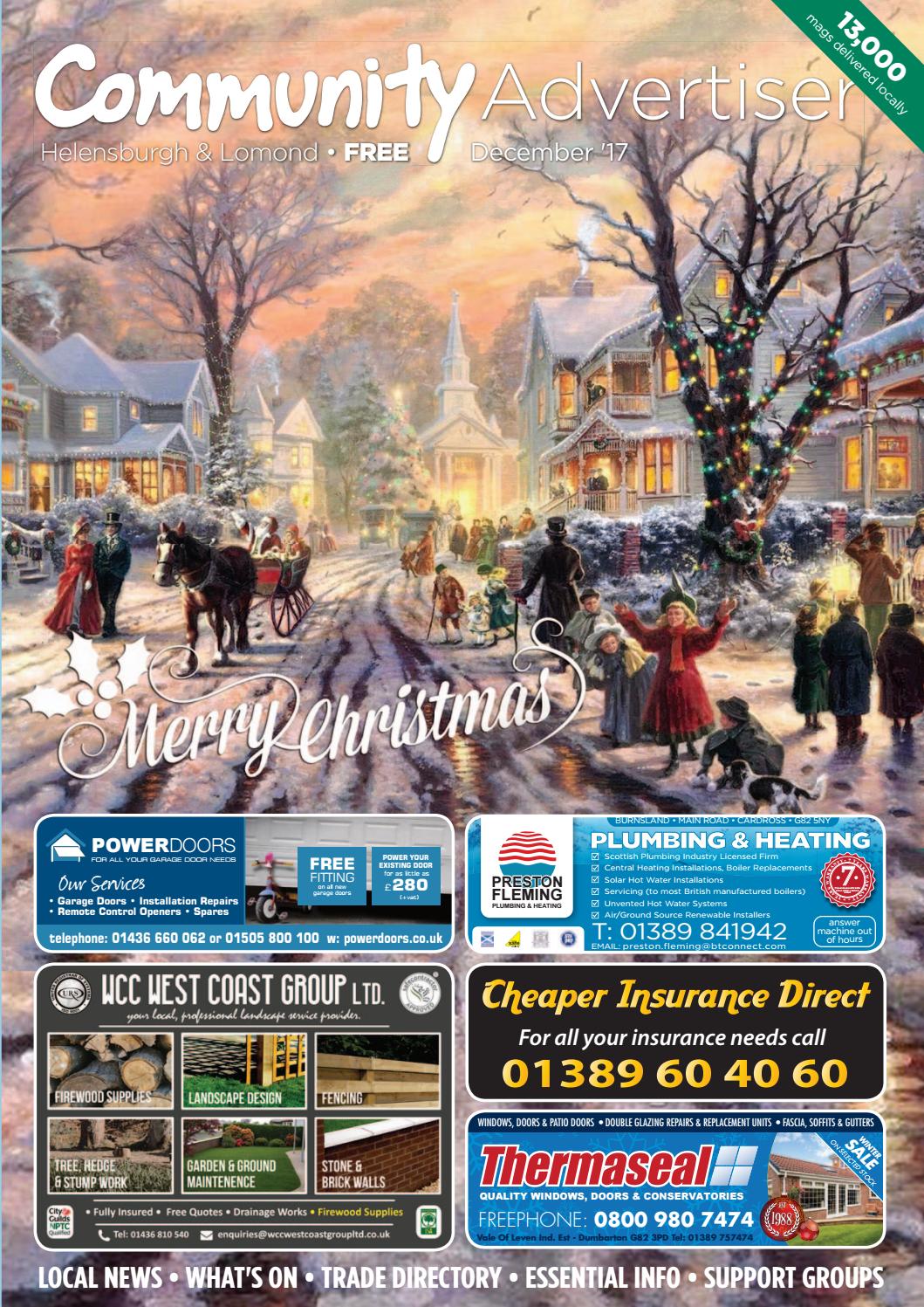 Helensburgh & Lomond Community Advertiser - December 2017 by Community ...