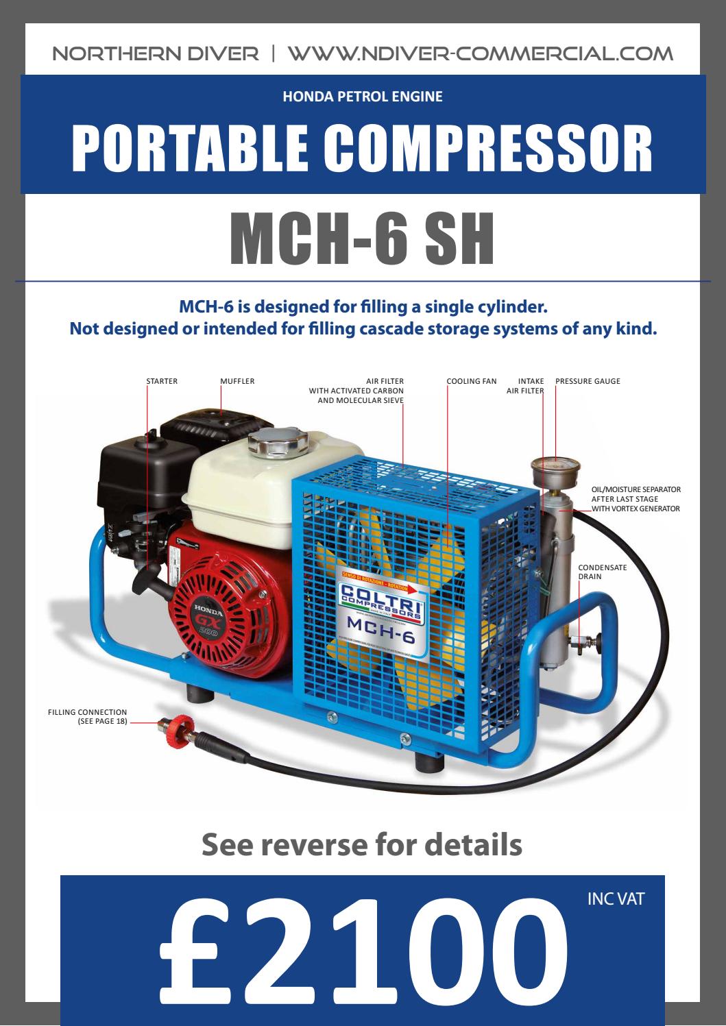 Compressor MCH 6SH Flyer by Northern Diver UK - Issuu