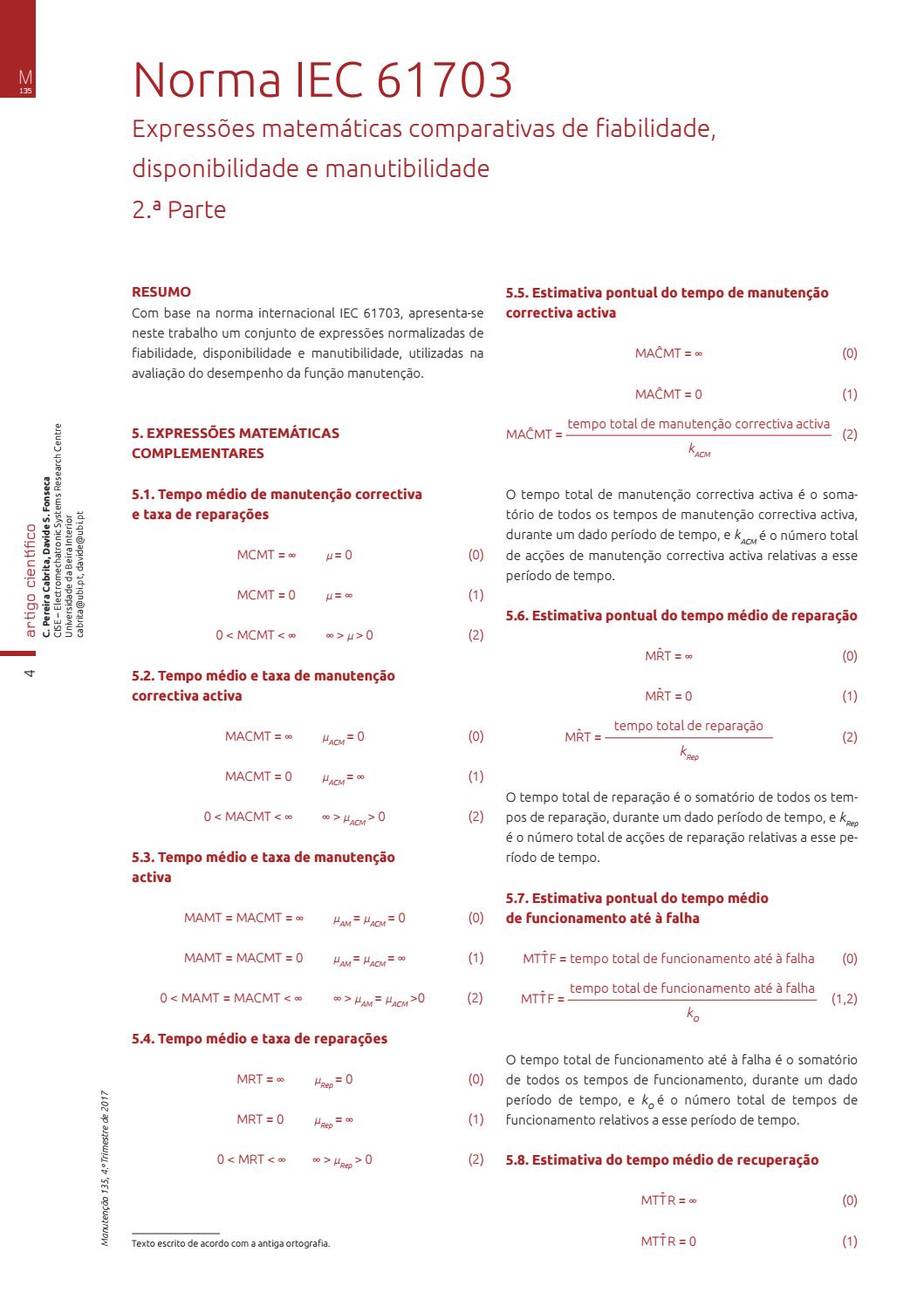 Norma IEC 61703 (2.ª Parte) by cie - Issuu