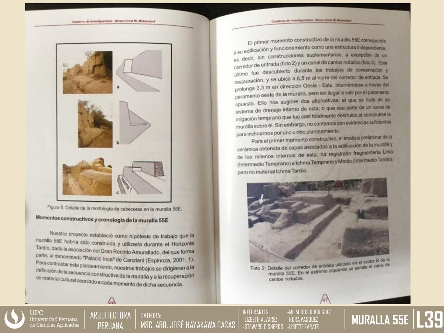 MURALLA 55E (COMPLEJO ARQUEOLOGICO MARANGA) by Arquitectura Peruana - Issuu