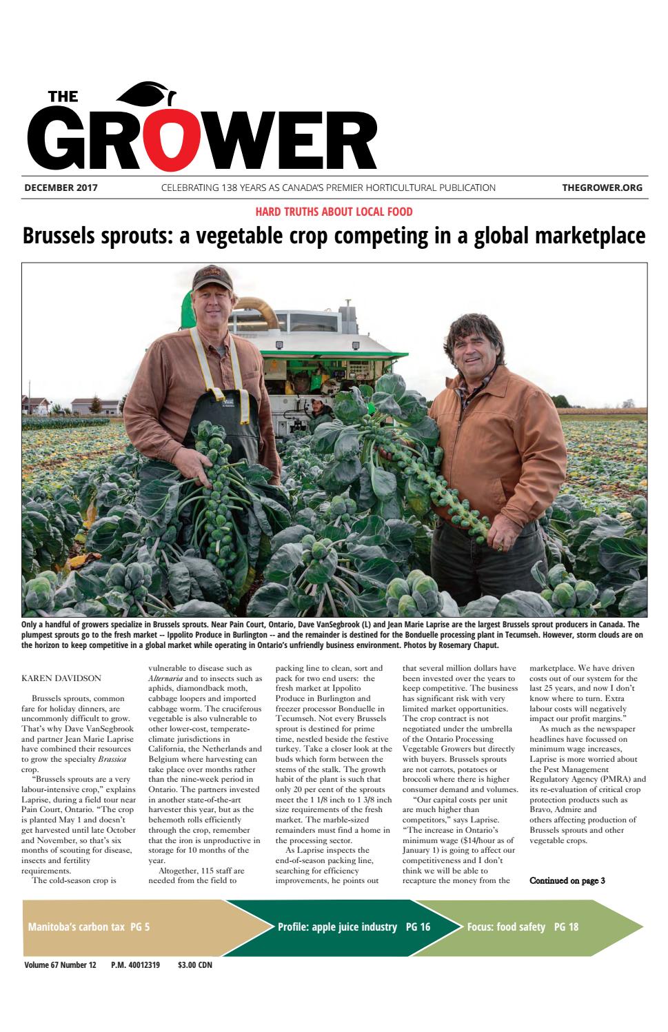The Grower December 2017 by The Grower - Issuu