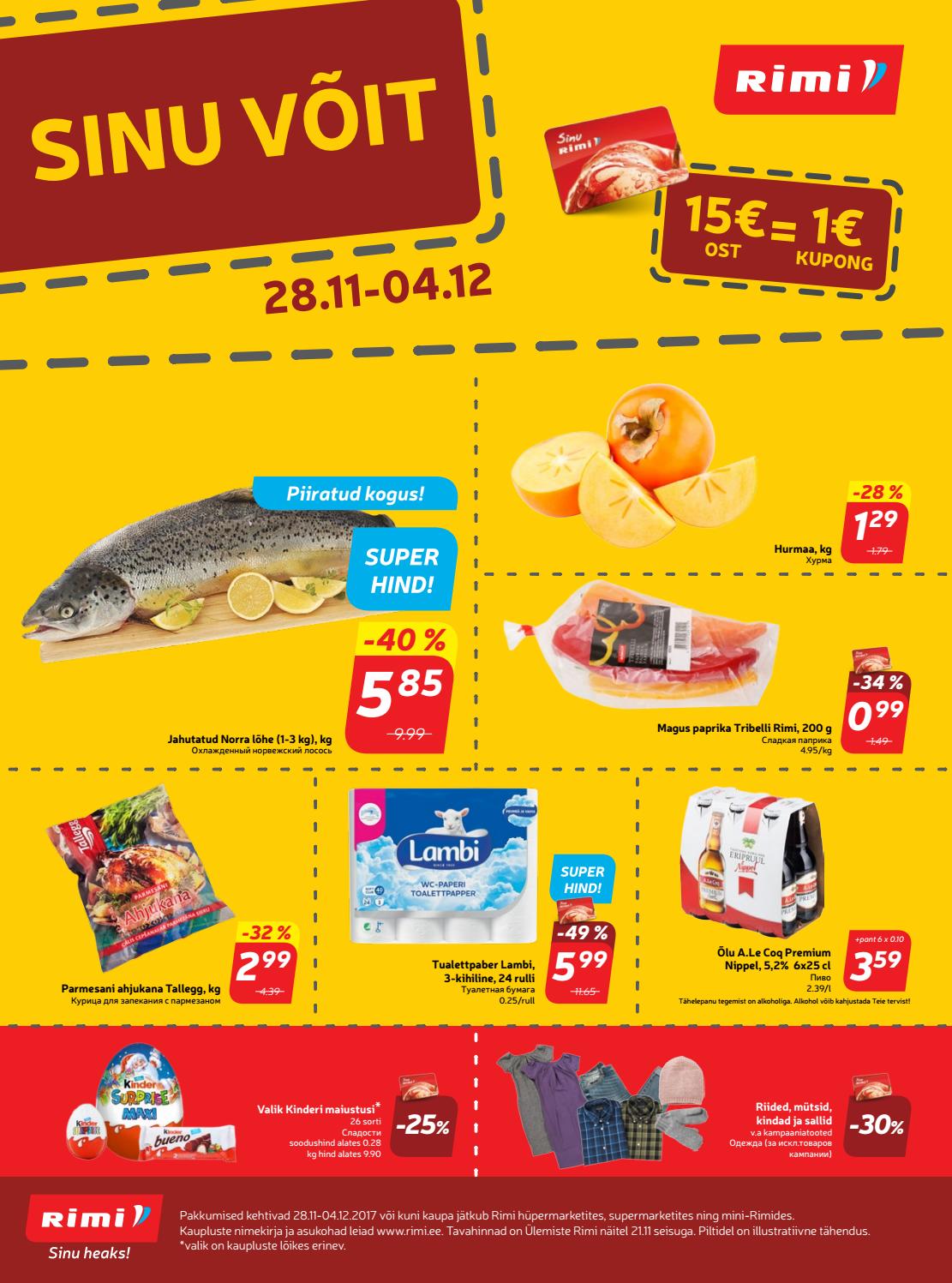 W48 Sinu võit (28.11-04.12) by Rimi - Issuu
