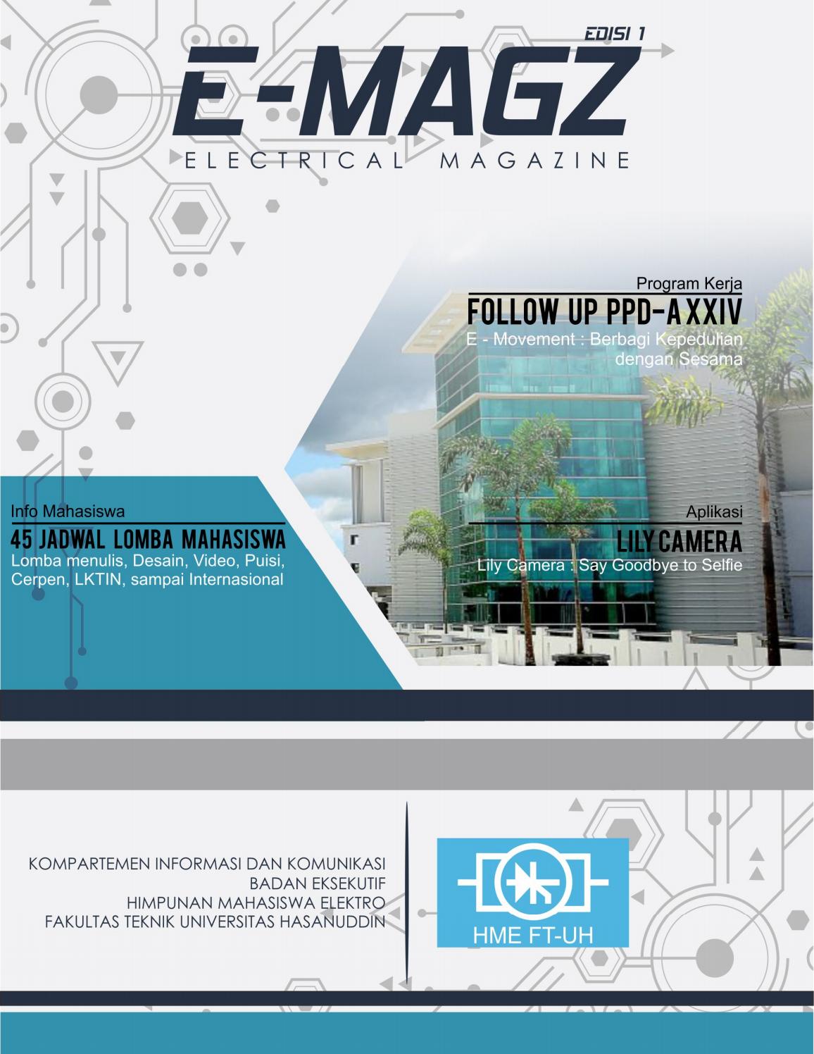 Electrical magazine edisi (1) by BE HME FT-UH - Issuu