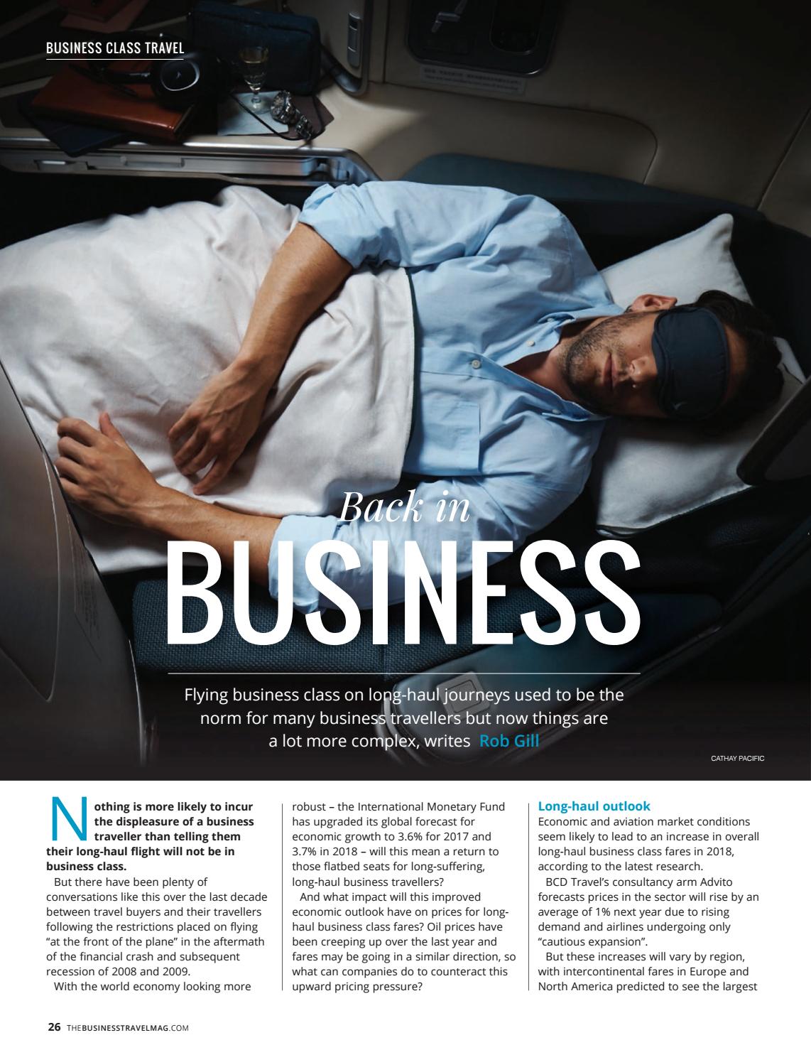 The Business Travel Magazine - December- January 2017/18 by BMI ...