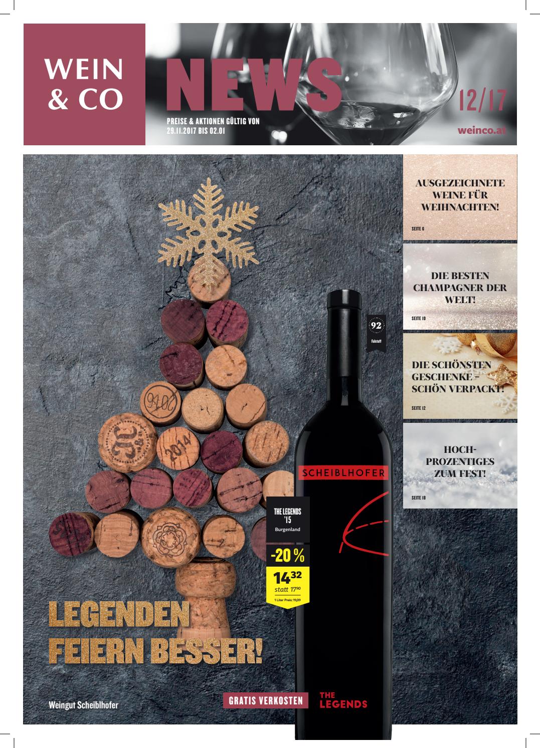 WEIN & CO Zeitung Dezember 2017 by WEIN & CO - Issuu