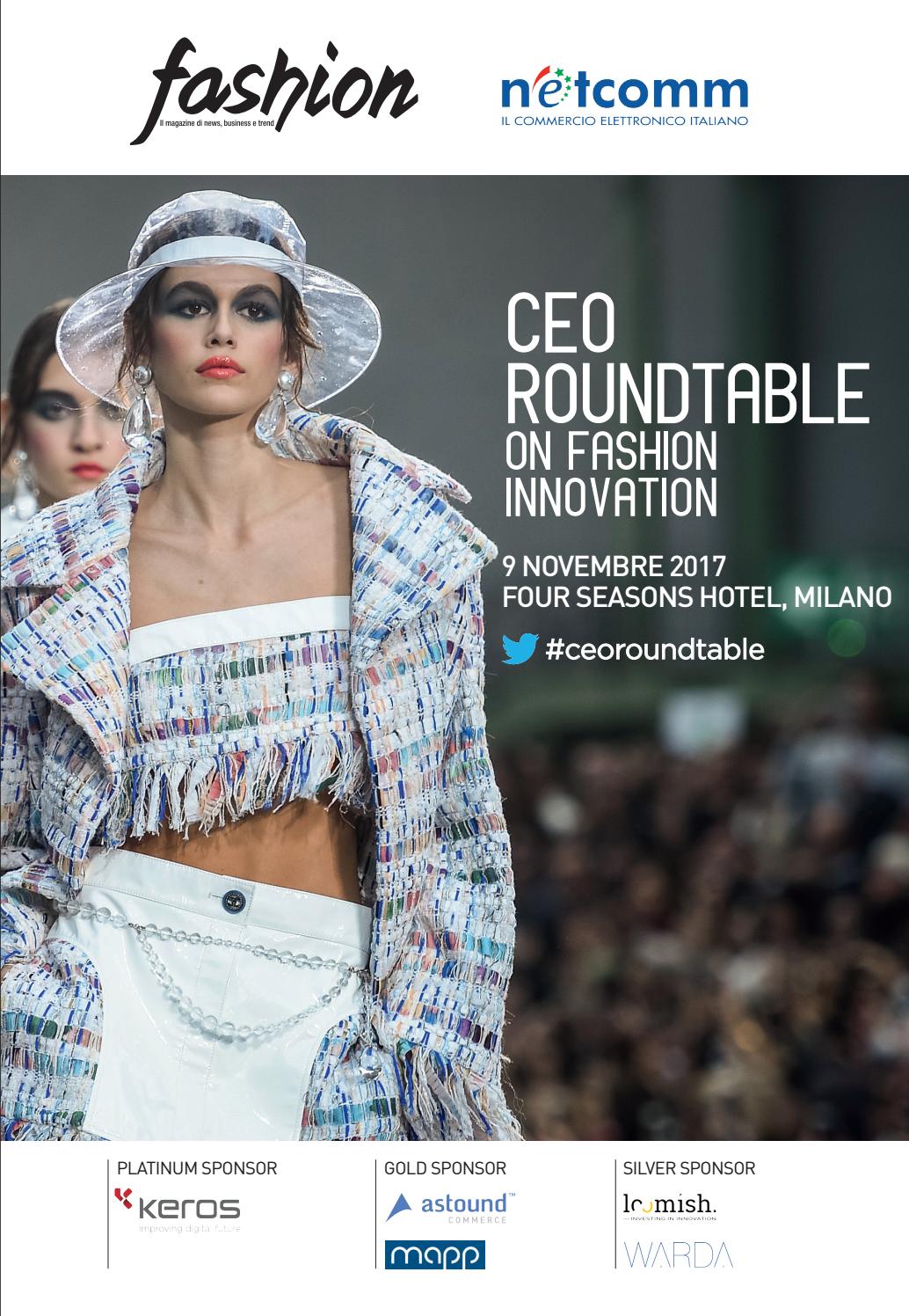 CEO ROUNDTABLE ON FASHION INNOVATION by Fashionmagazine - Issuu
