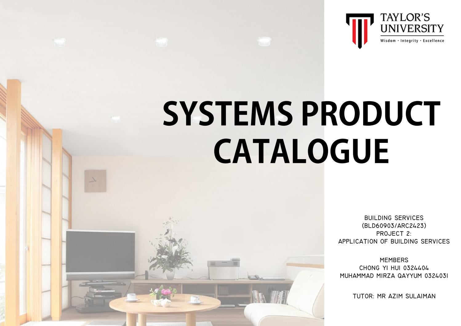 building services catalogue by yihui - Issuu