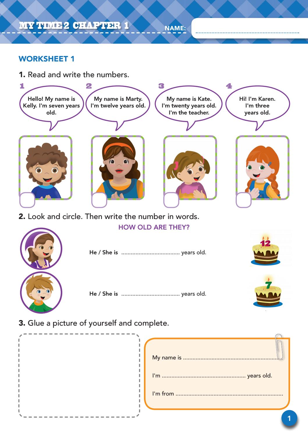 My Time 2 - Worksheet by Editorial ACES - Issuu