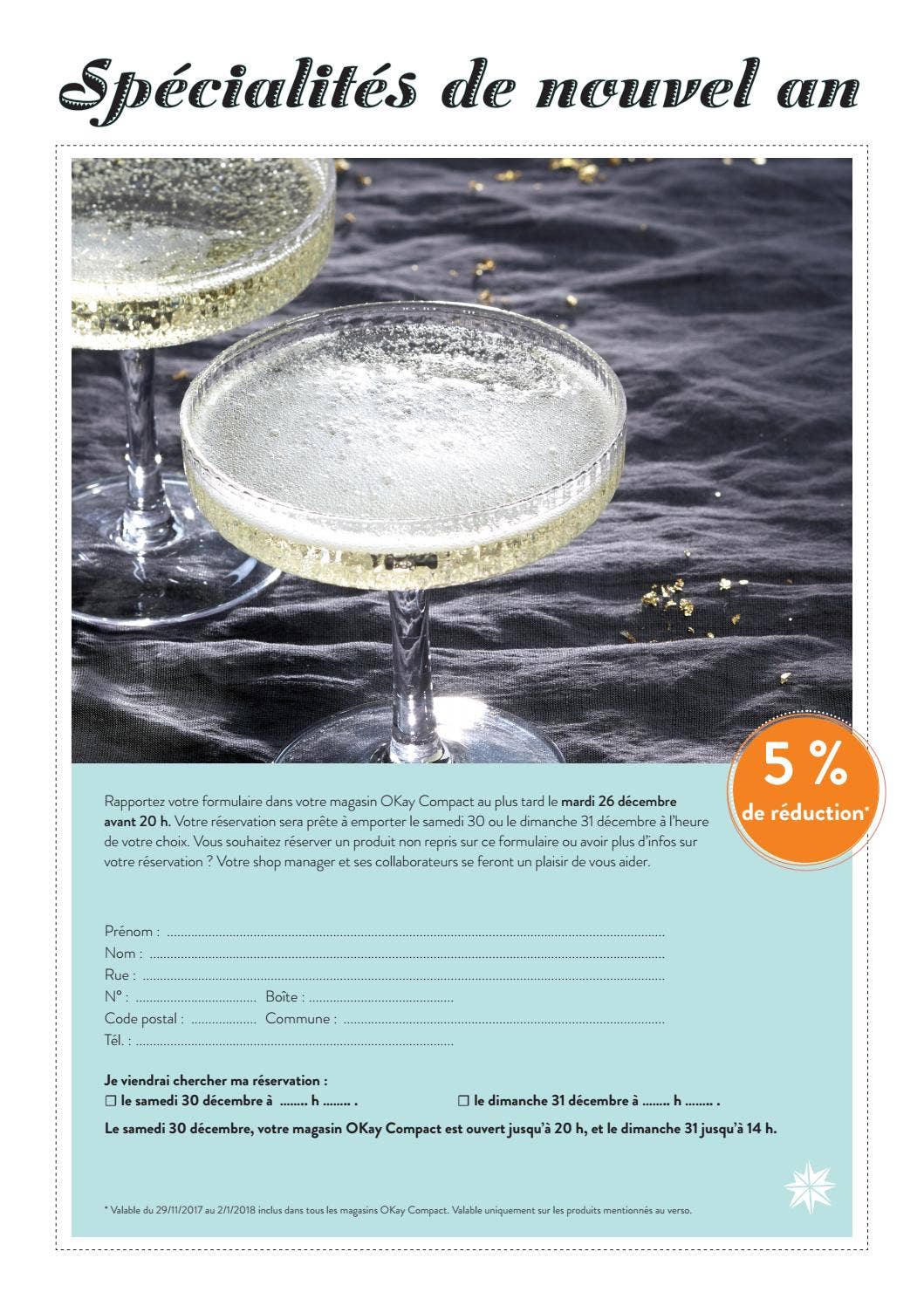 Okay Compact eindejaarsspecialiteiten losse bestellijst FR by Colruyt ...