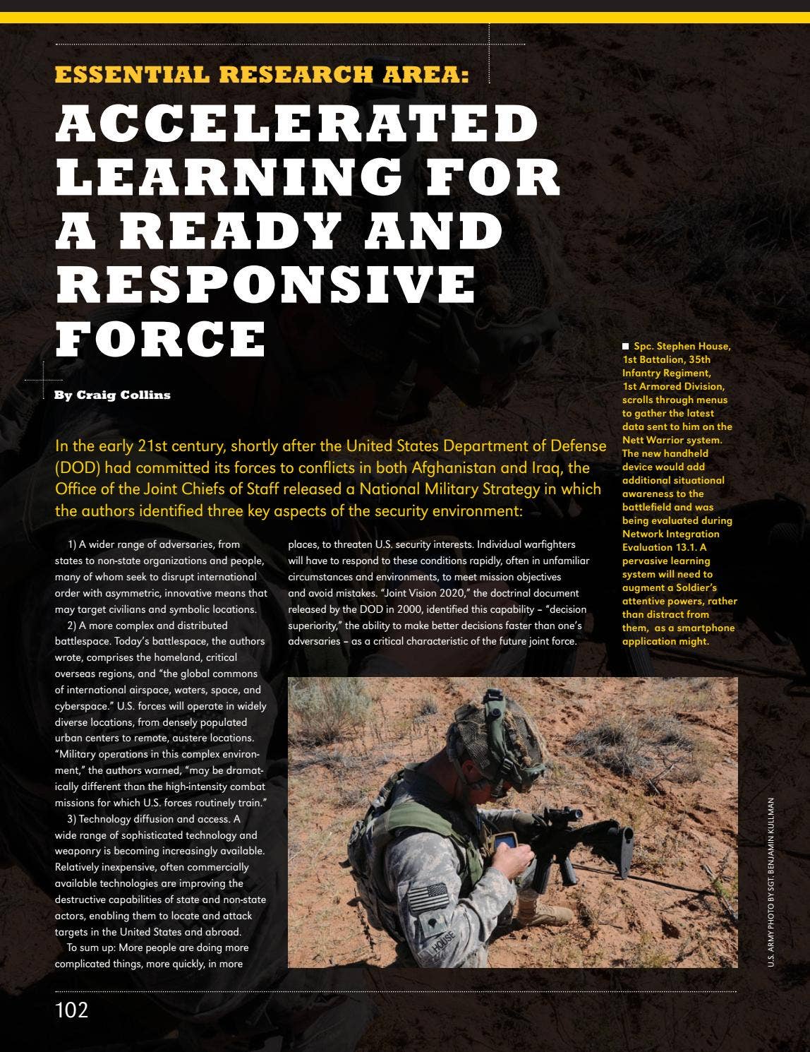 U.S. Army Research Laboratory: 25 Years of Excellence in Army Science ...