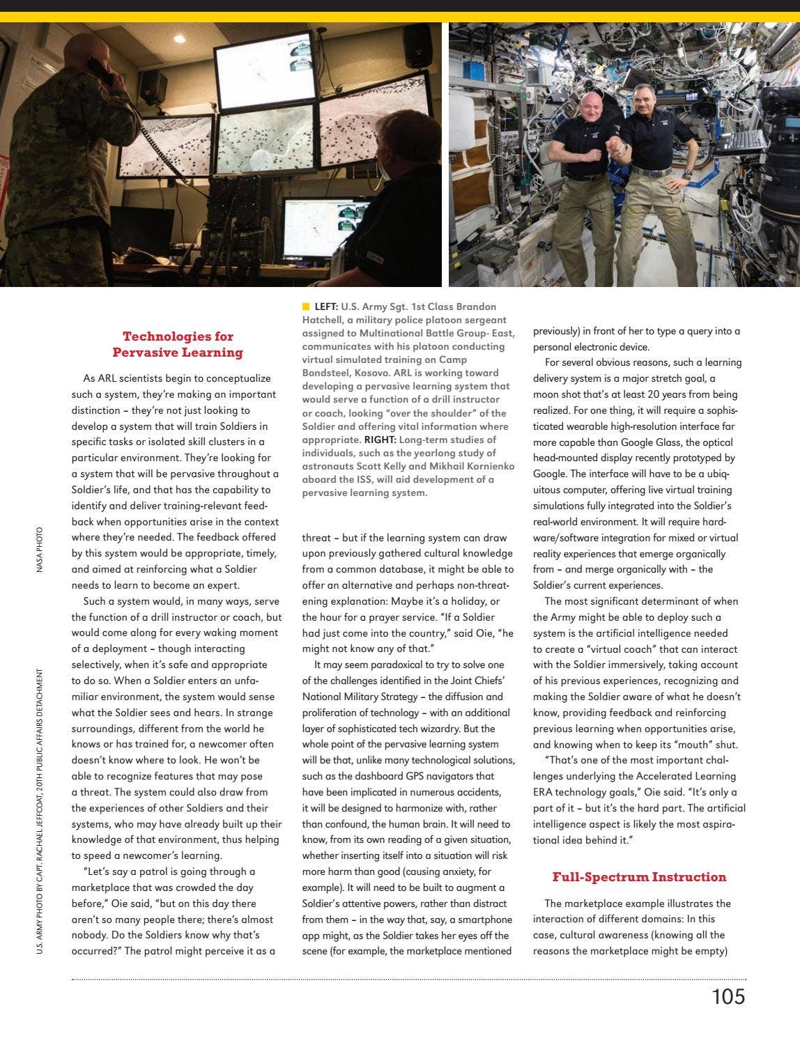 U.S. Army Research Laboratory: 25 Years of Excellence in Army Science ...