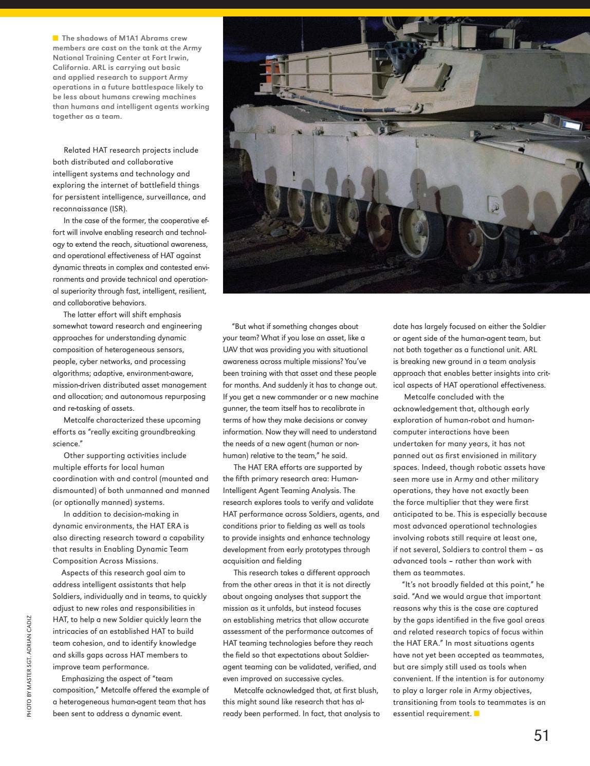 U.S. Army Research Laboratory: 25 Years of Excellence in Army Science ...