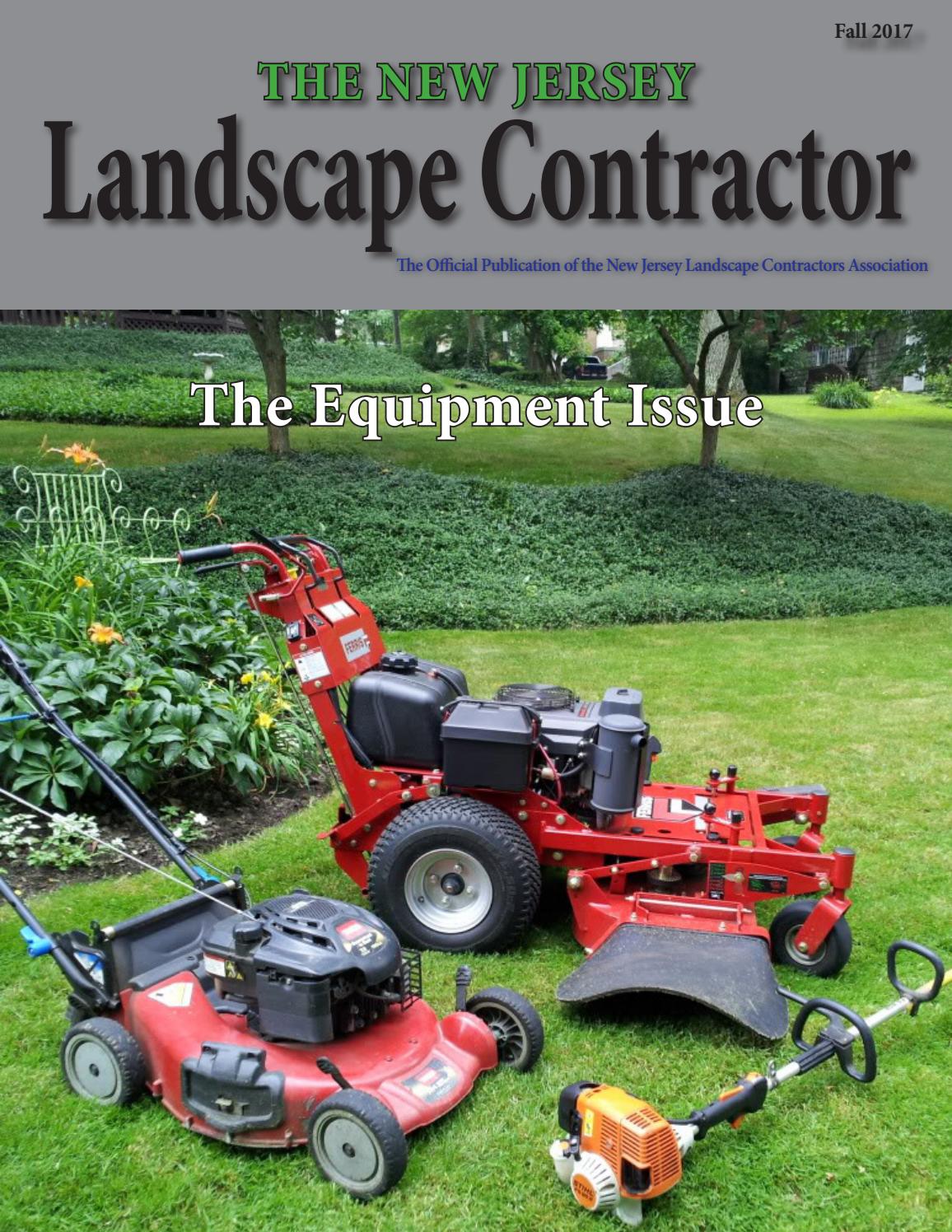 The New Jersey Landscape Contractor Magazine - October 2017 by Gail ...