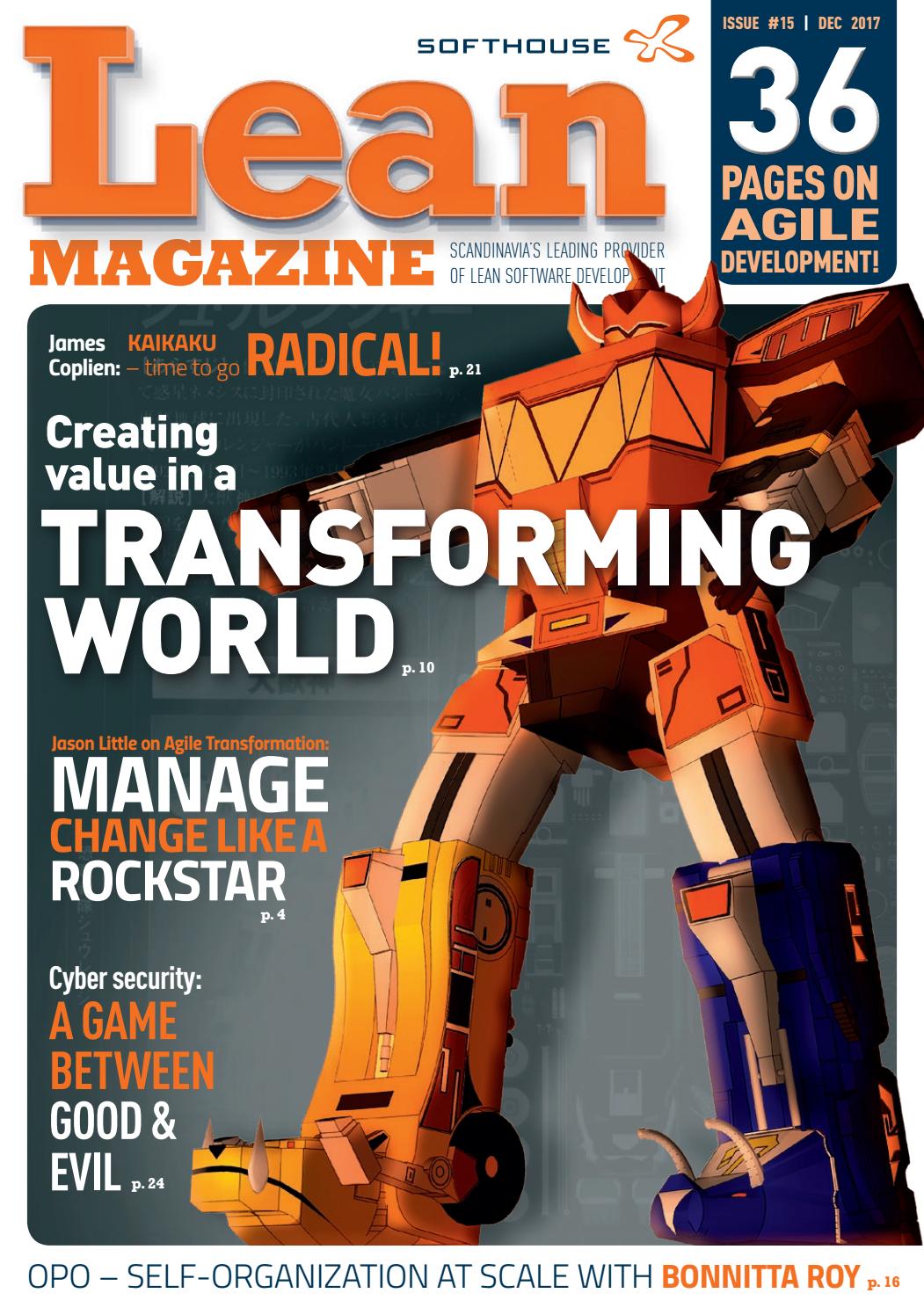 Lean magazine #15 by Softhouse - Issuu