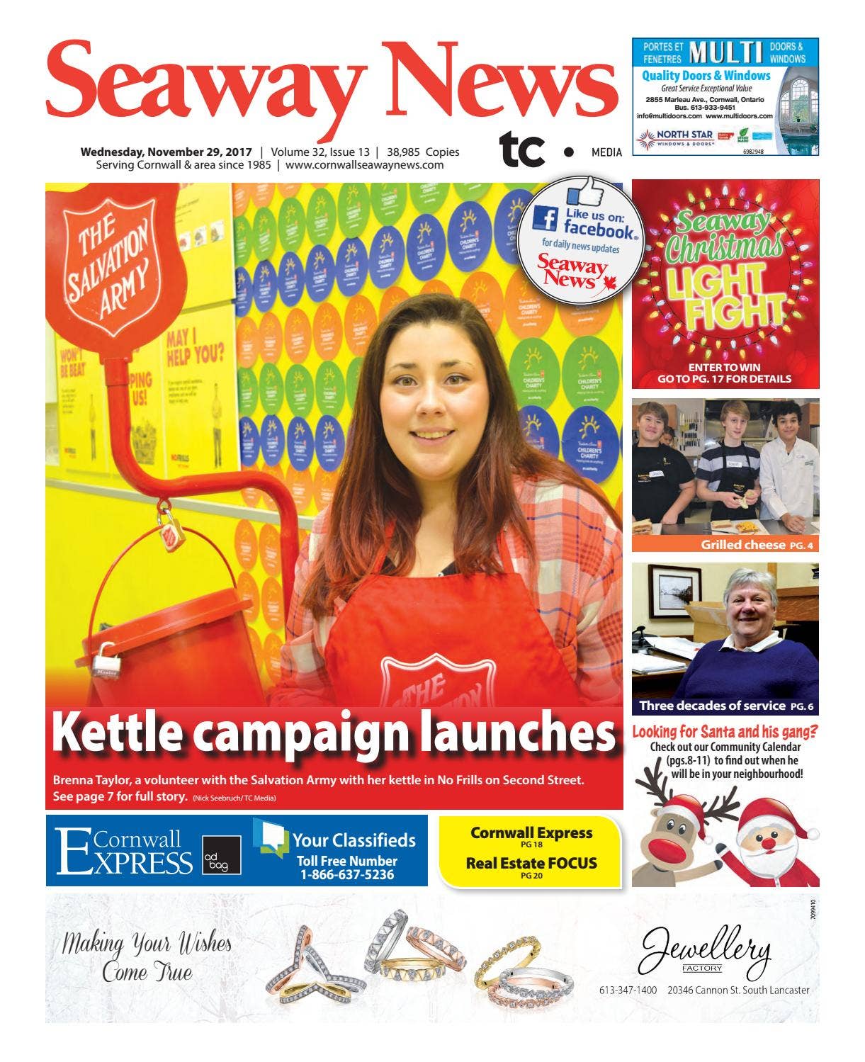 Cornwall Seaway News November 29, 2017 Edition by Cornwall Seaway News ...