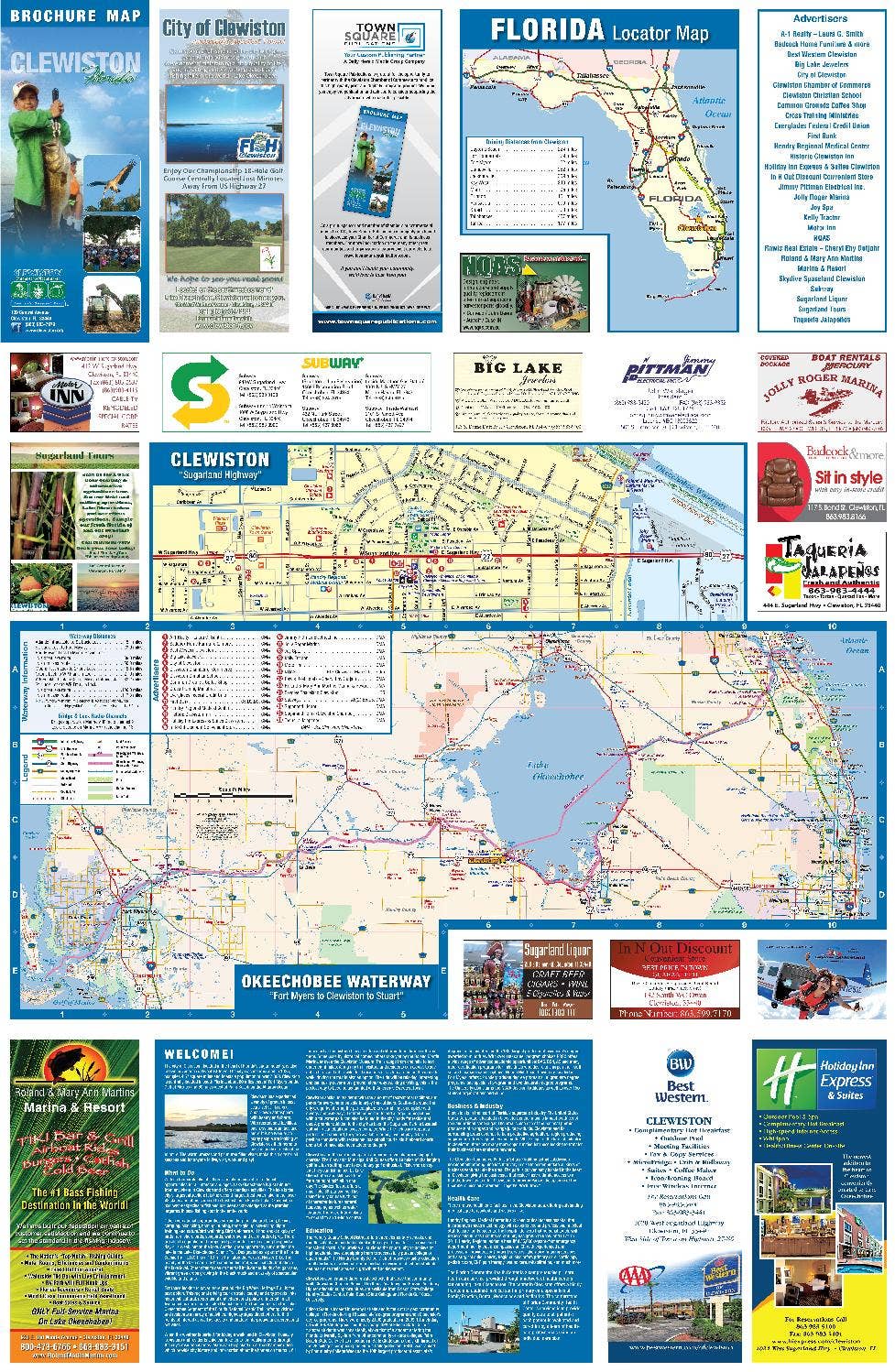 Clewiston FL Map 2017 by Town Square Publications, LLC - Issuu
