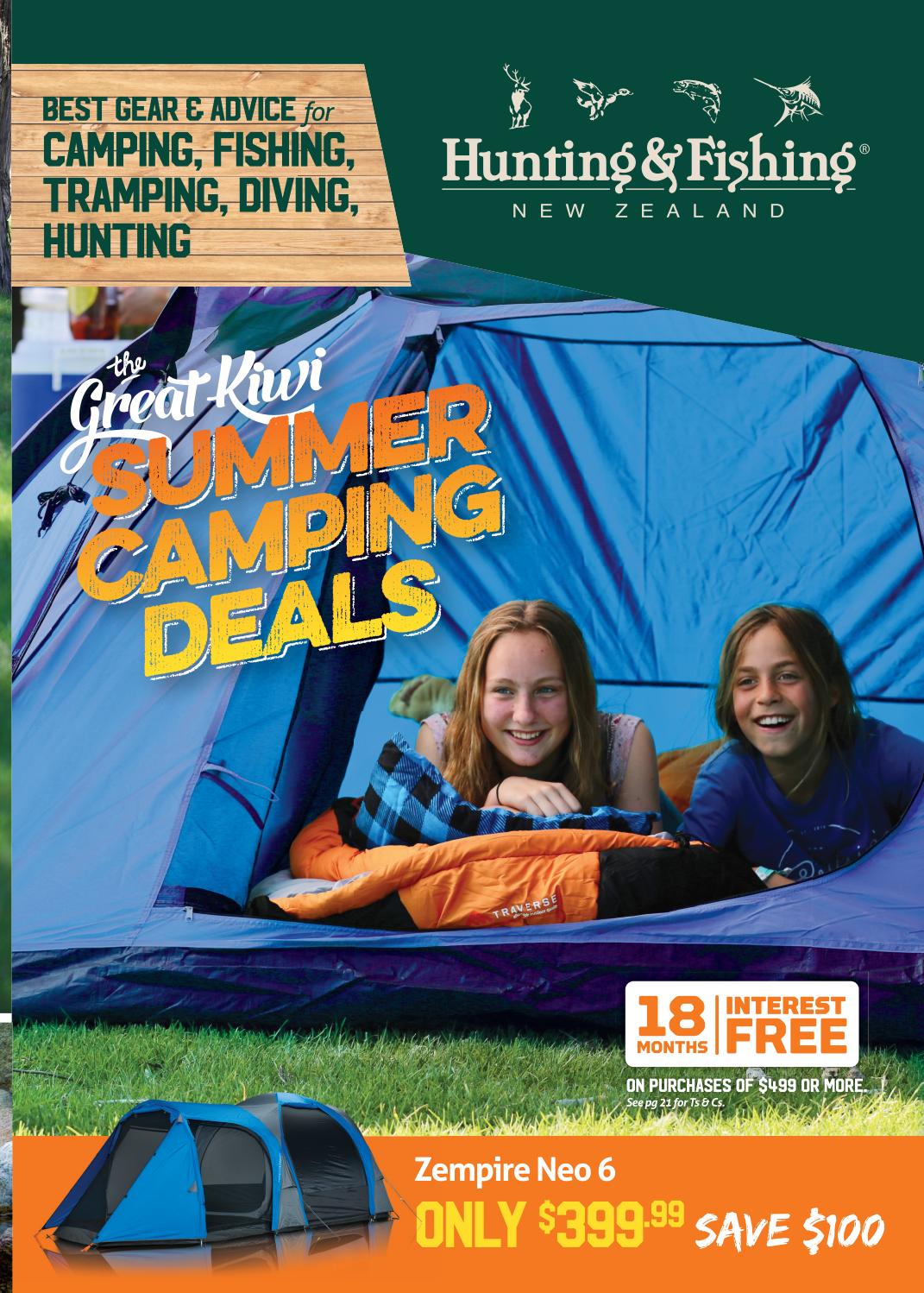 Hunting & Fishing New Zealand, Camping Flyer 2 2017 by Hunting ...
