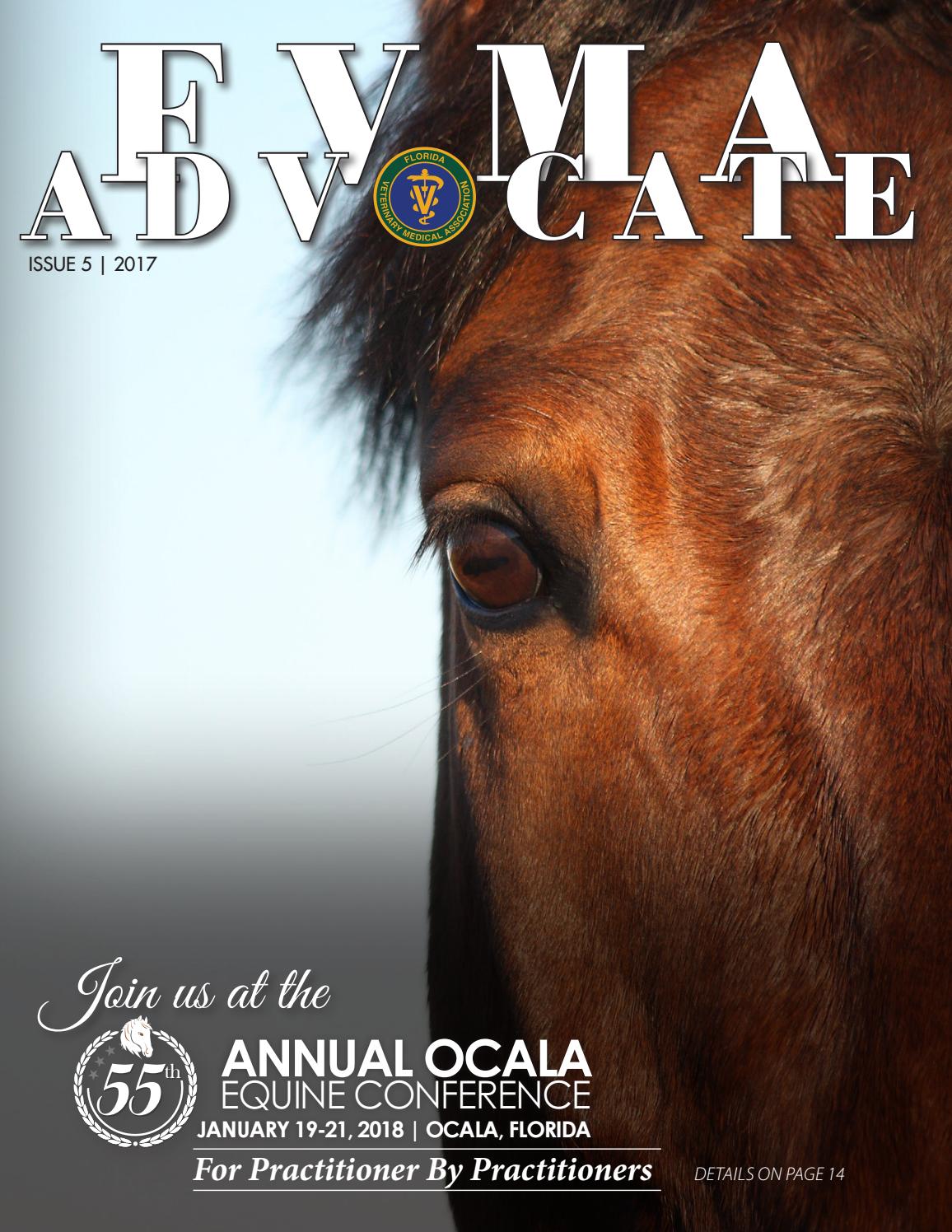 Advocate Issue 5, 2017 by FVMA - Issuu